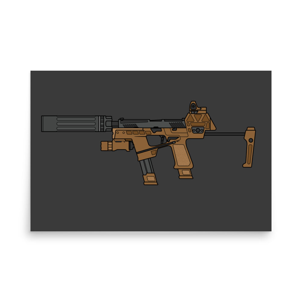 Flux Raider Print – Stickthison