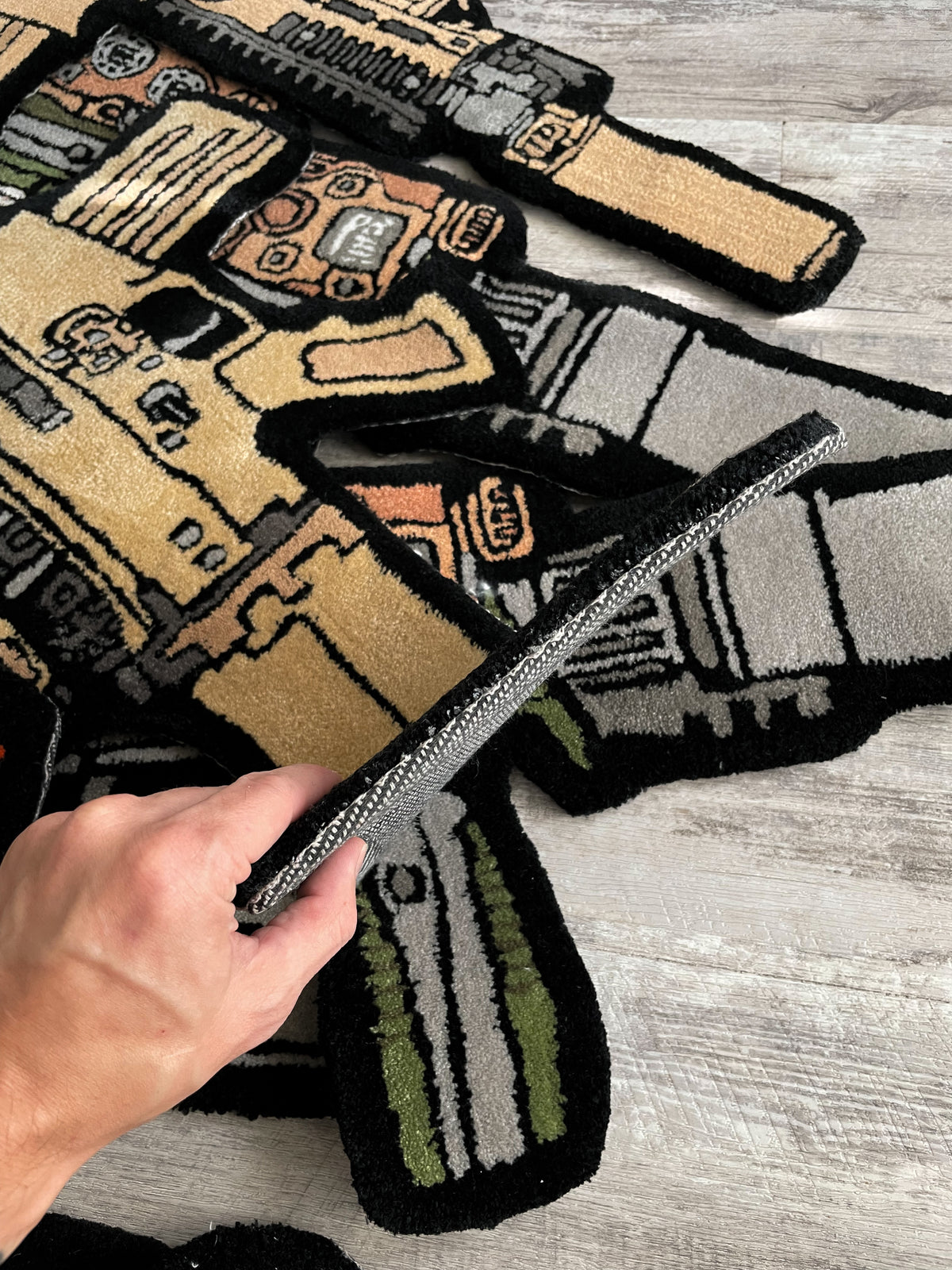 Scar 16 Rug – Stickthison