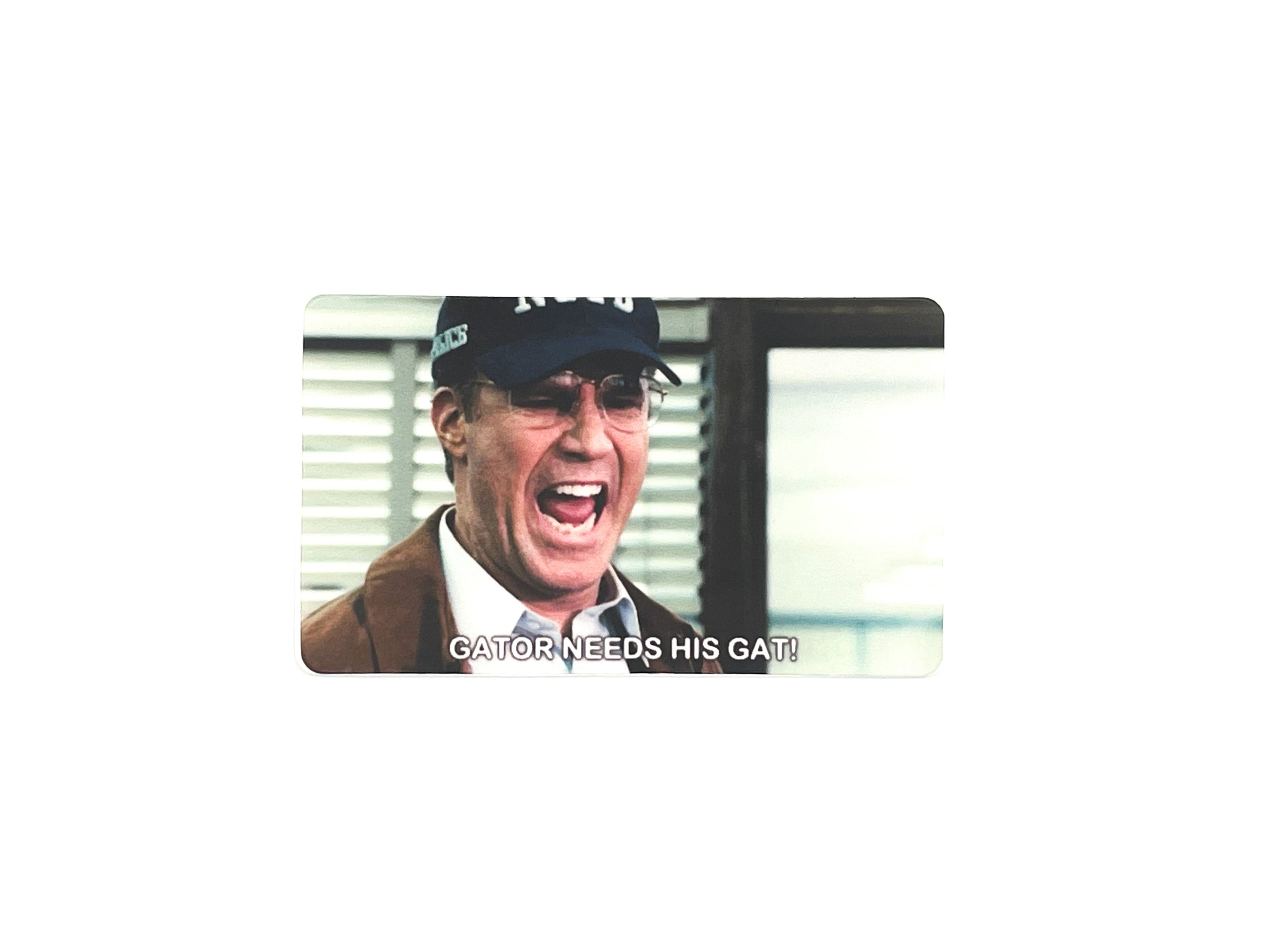 Gator Needs His Gat Sticker – Stickthison