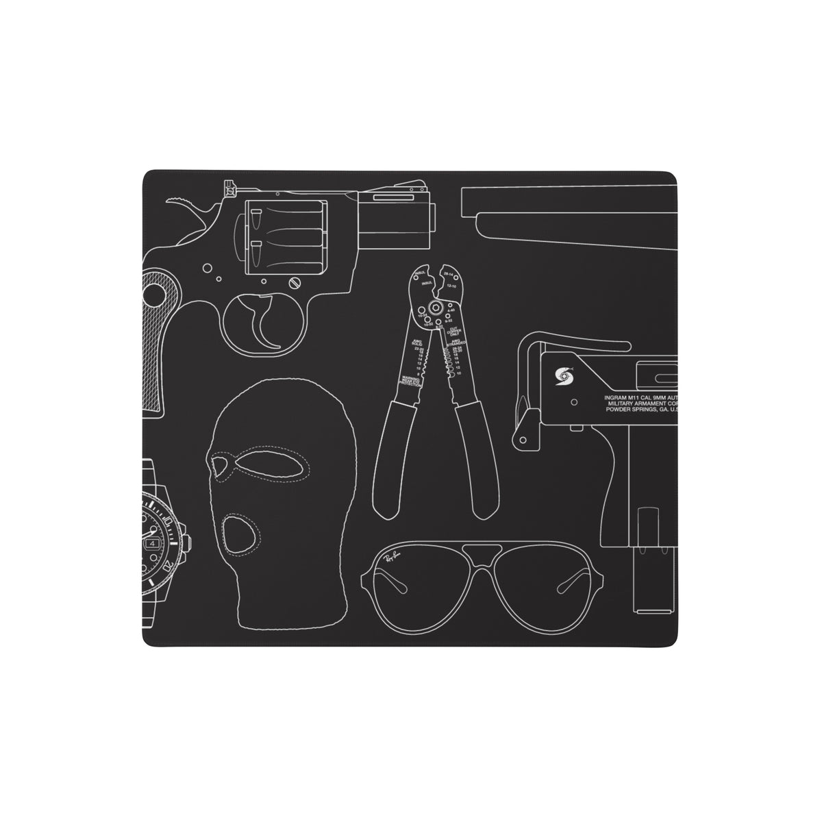 Gunsmith Mat - 80s Bank Robber – Stickthison