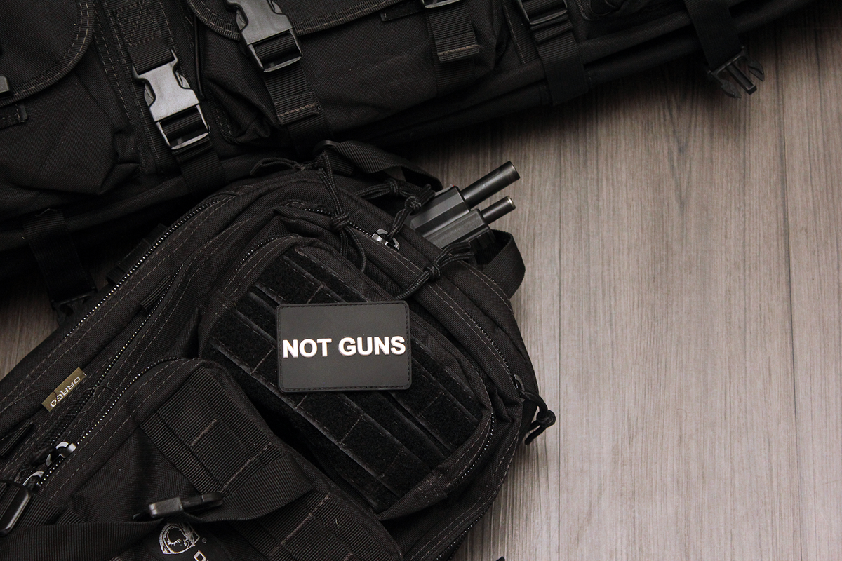 NOT GUNS Morale Patch | Stickthison