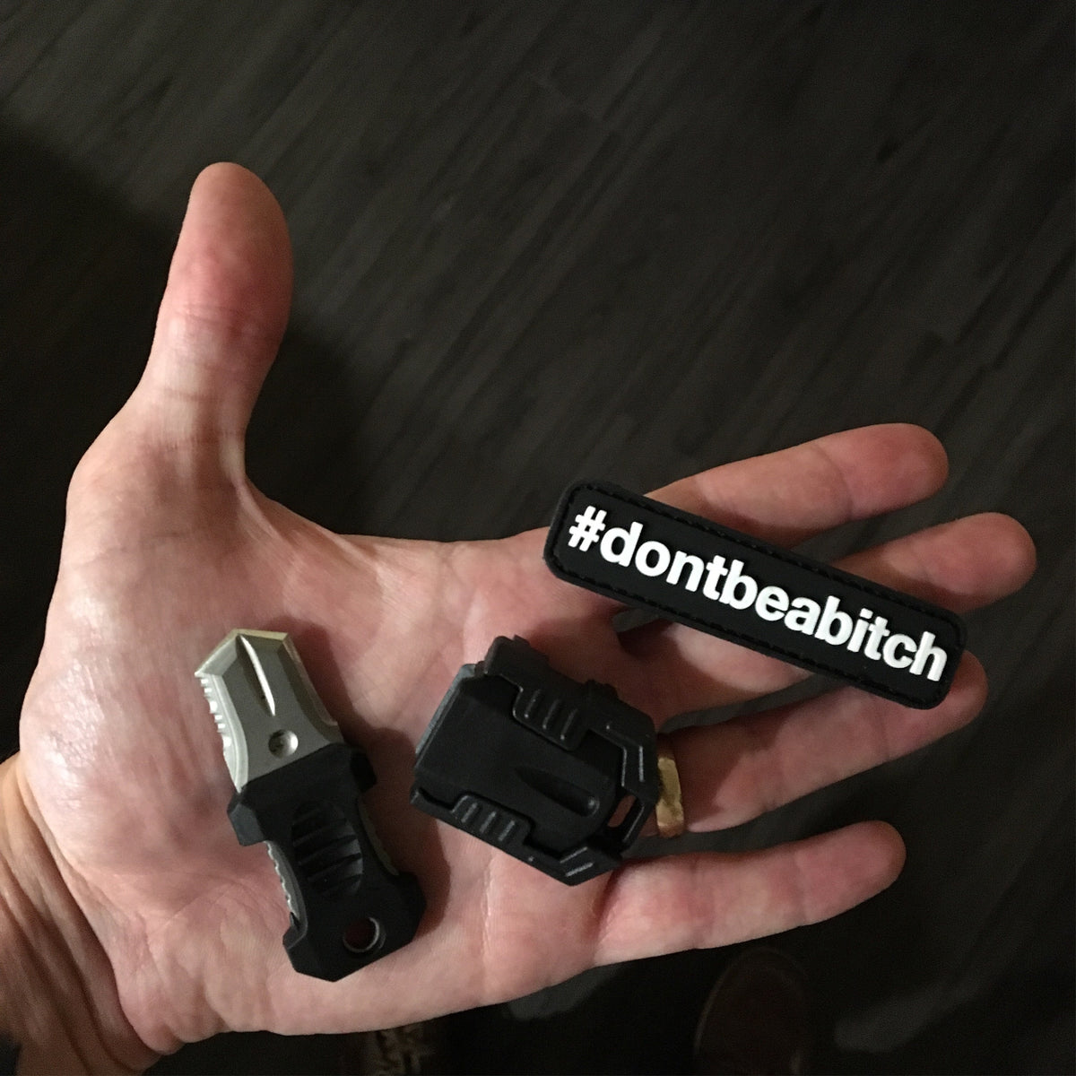 Portable EDC Mini Stainless Steel Shiv – Stickthison